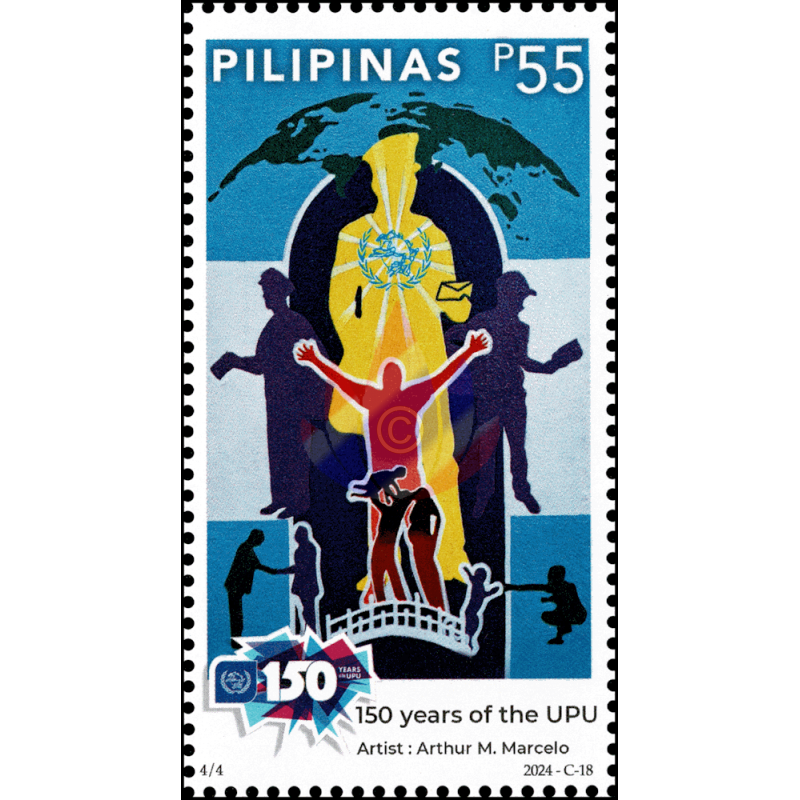 150th Anniversary of World Postal Day 2024 (UPU) (PHILIPPINES)